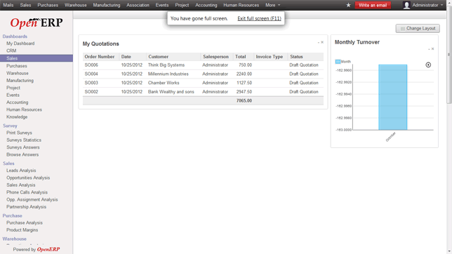 OpenERP 7.0 compared to OpenERP 6.1 - VION Technology Blog